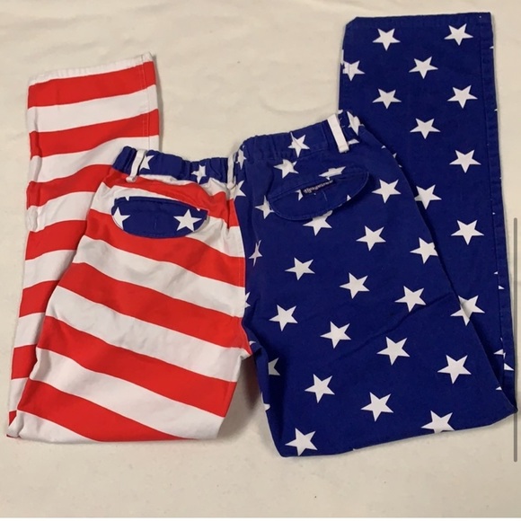 Tipsy Elves | Pants & Jumpsuits | Tipsyelves American Flag Pants Stars ...